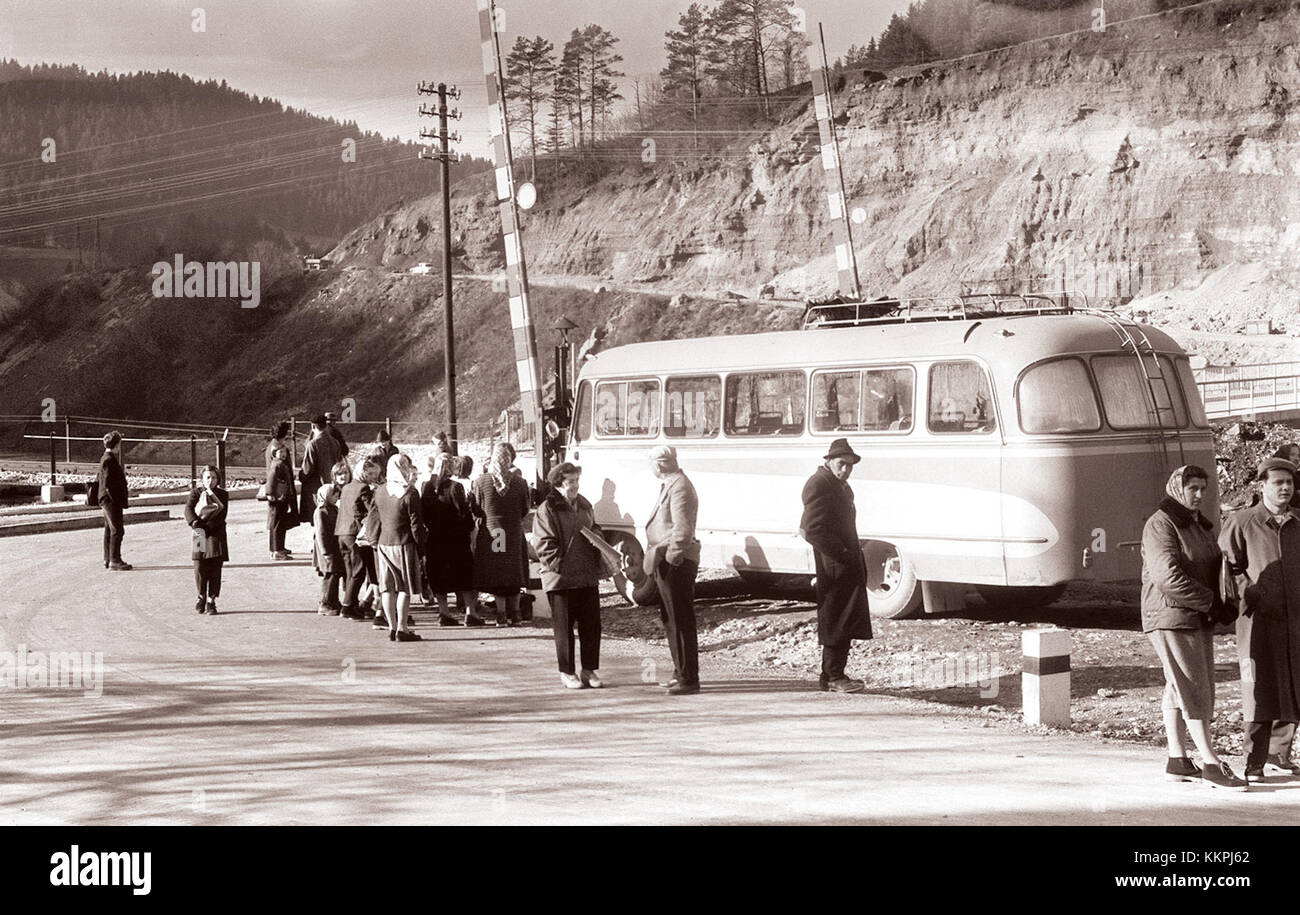 Podvelka with the new bridge, built in 1960, represents a significant ...