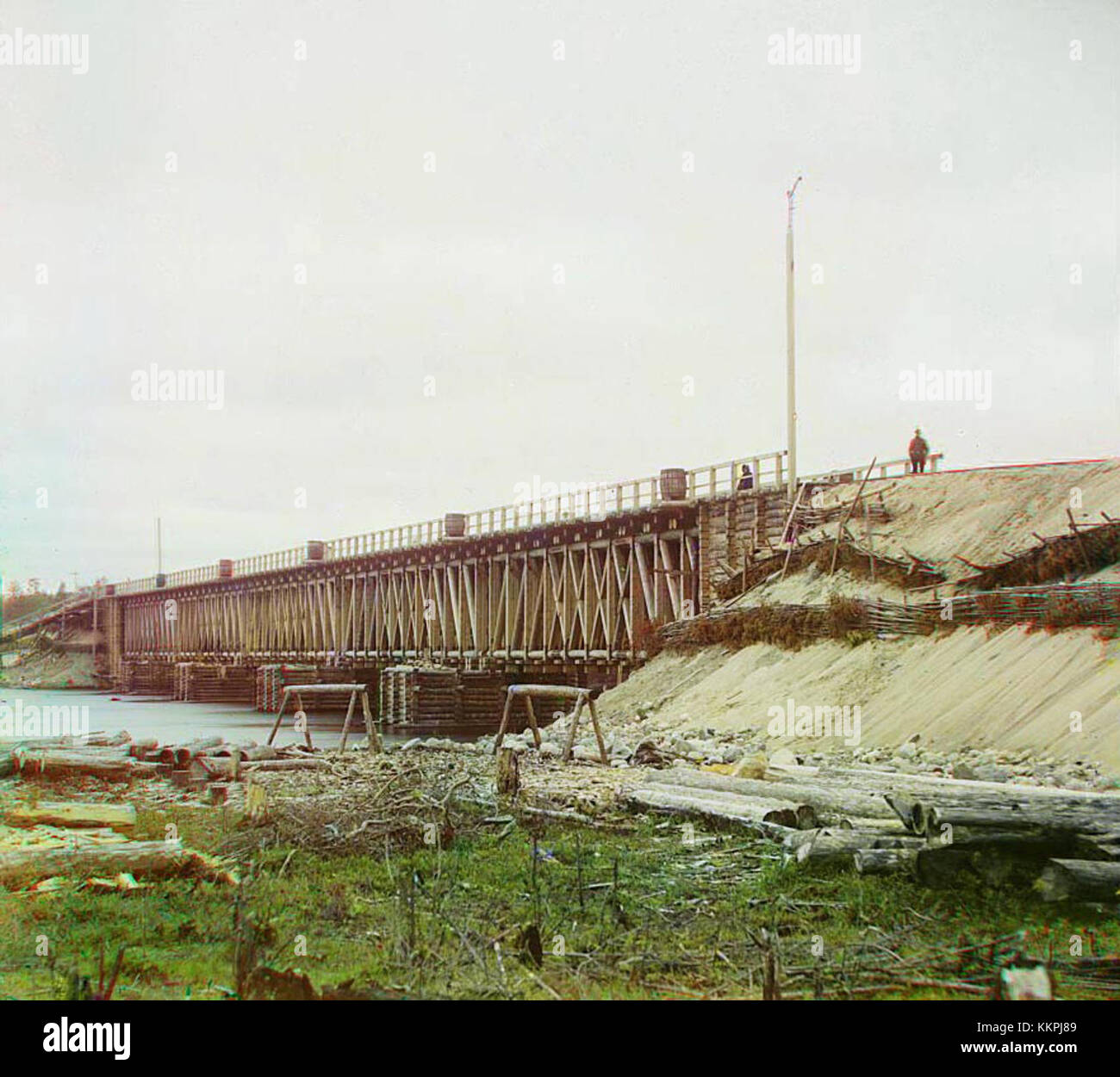 The Murmansk Railway is a key transportation route in Russia ...