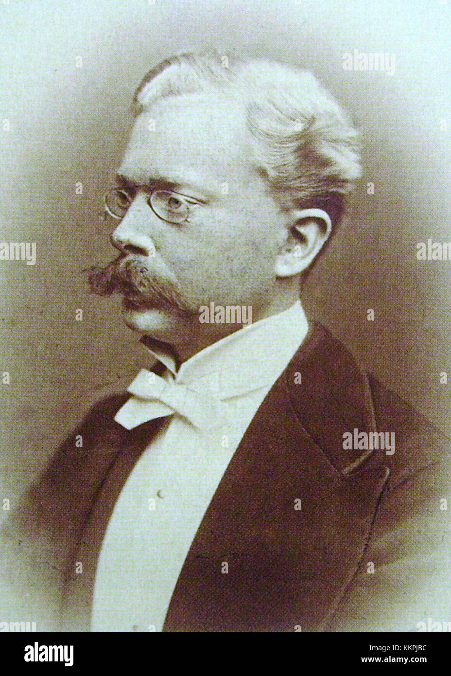 Portrait of Emil Eckhoff, a notable figure in Norwegian art, known for ...