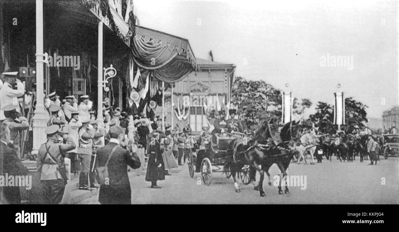 In 1911, the Royal family, including Tsar Nicholas II of Russia ...