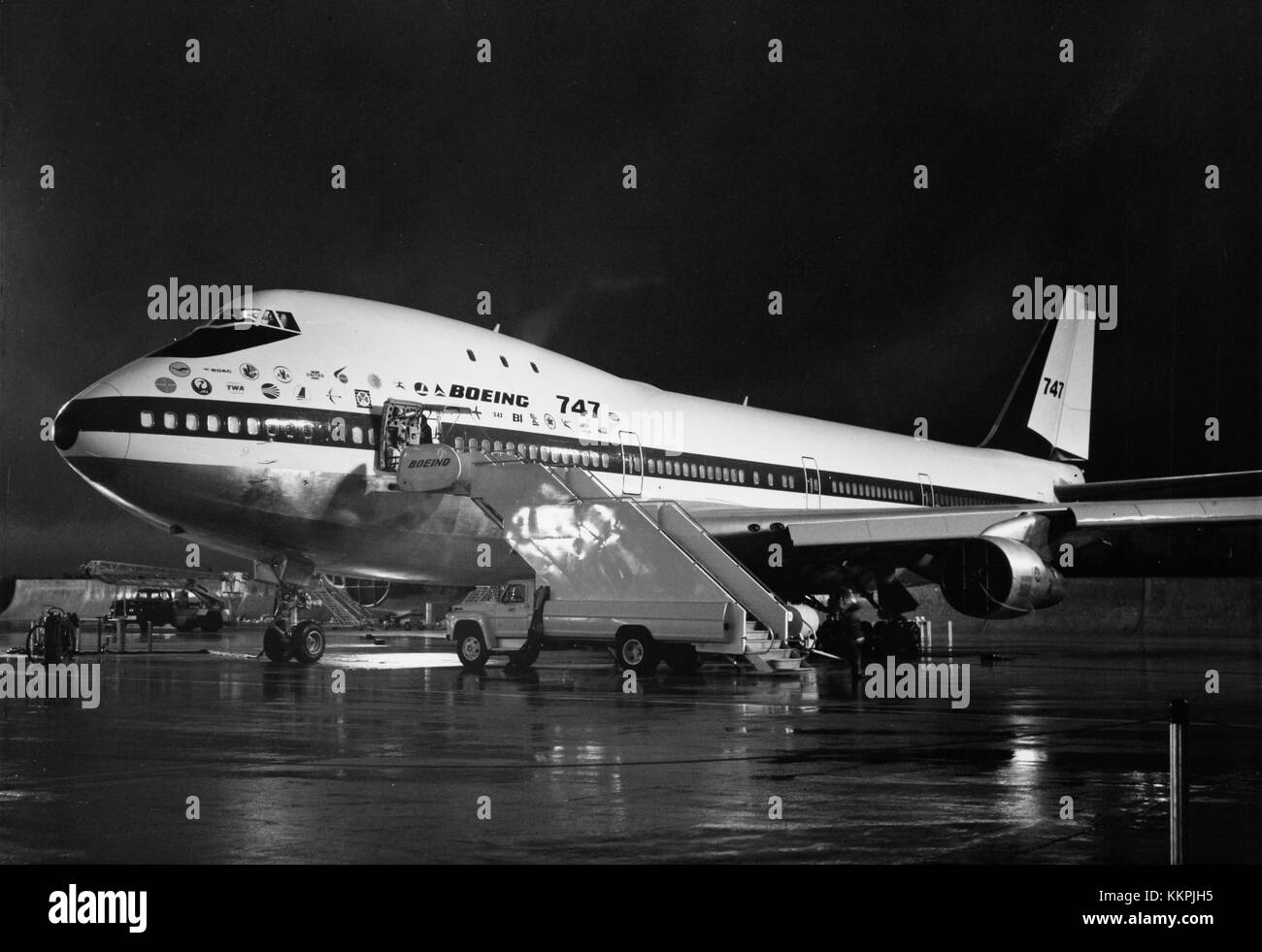 The Boeing 747 rollout marks a significant moment in aviation history ...