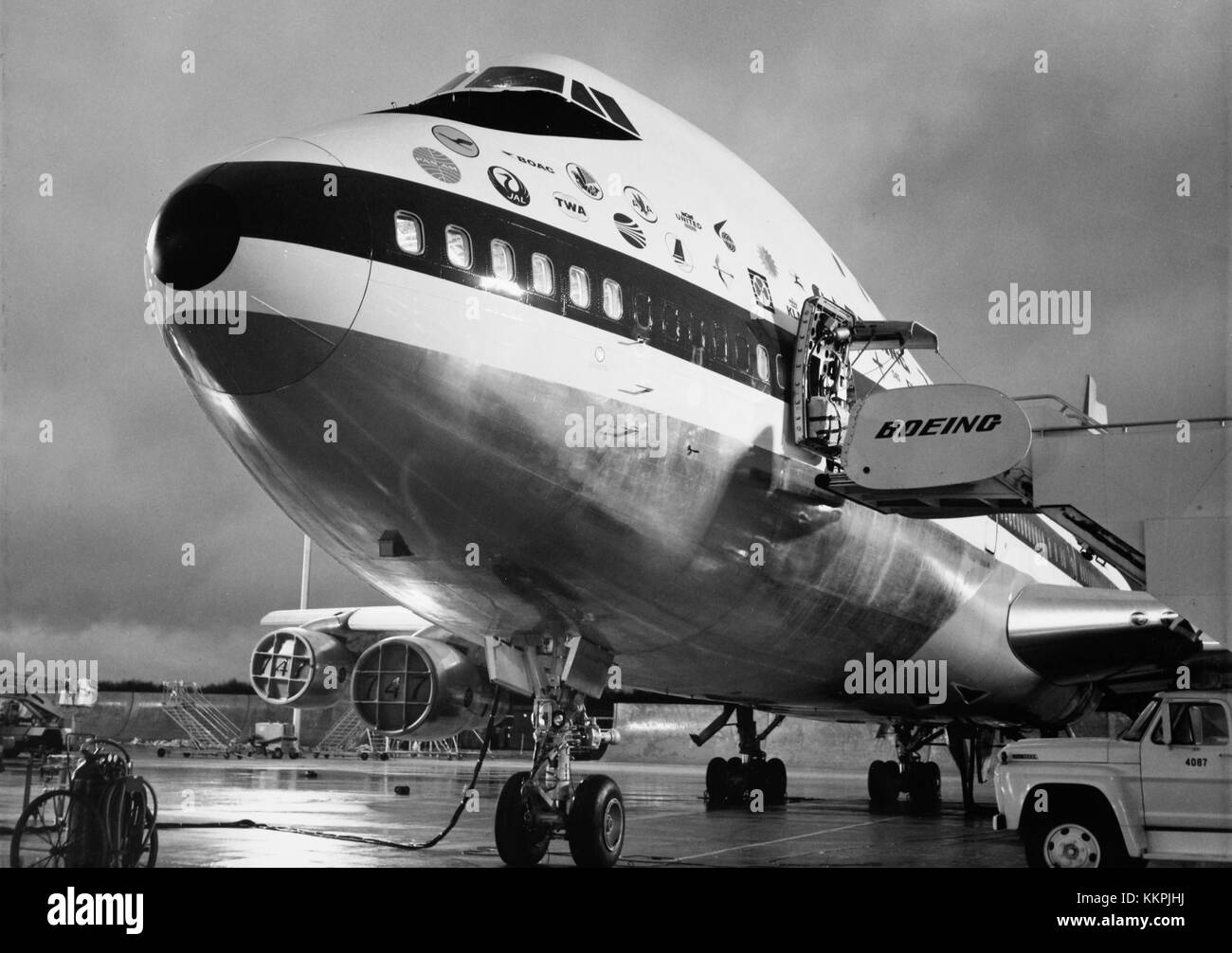Boeing 747 Vintage Stock Photos & Boeing 747 Vintage Stock Images - Alamy