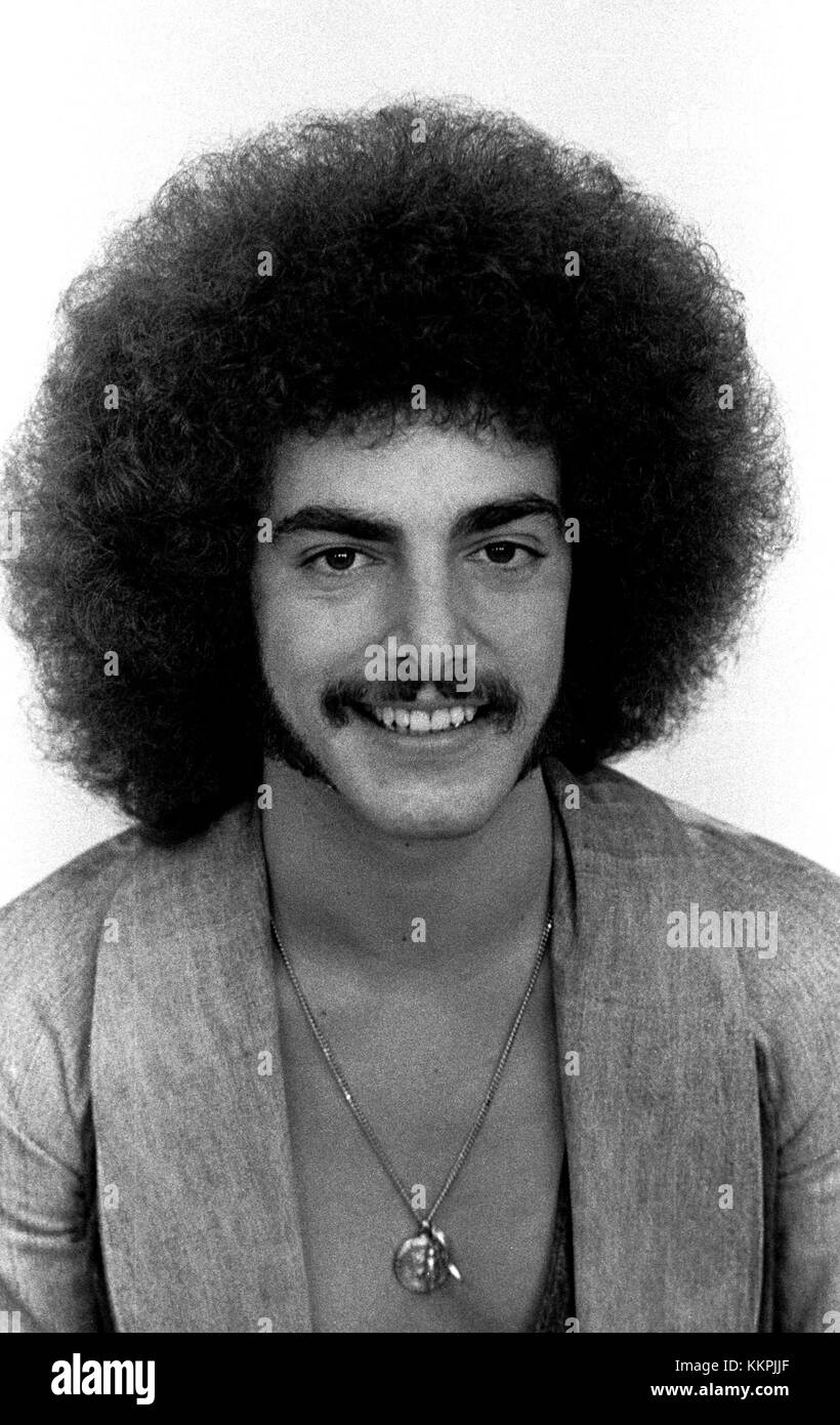 Neil Schon, guitarist for Journey, photographed in San Fransisco, 1981 ...