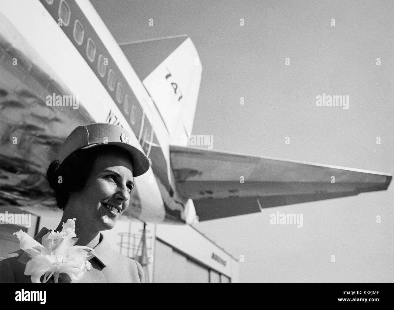 Boeing 747 photo Black and White Stock Photos & Images - Alamy