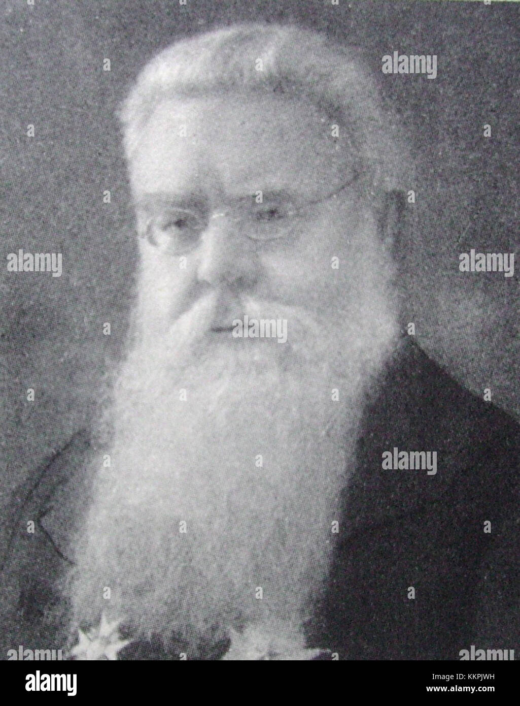 A 1936 portrait of Bishop John Personne, depicting his religious and ...