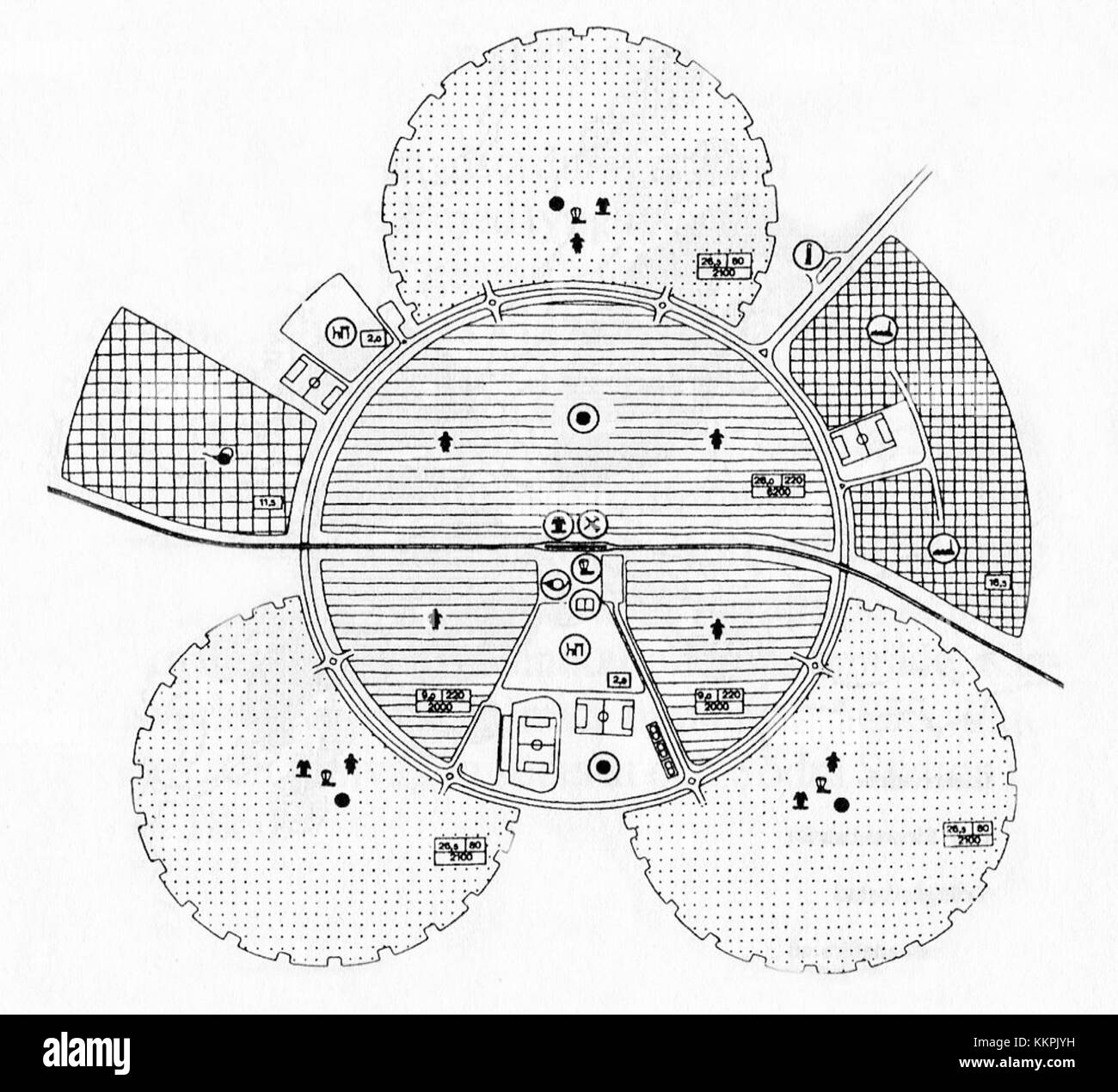 Generalplan Black and White Stock Photos & Images - Alamy
