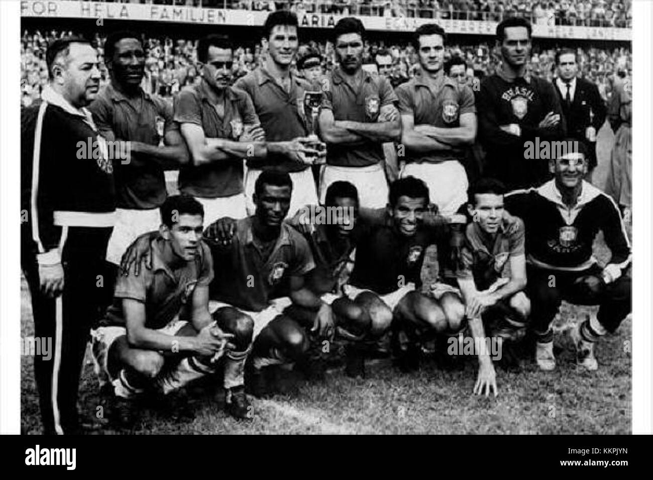 A historical photograph capturing Brazil's 1958, showcasing cultural ...