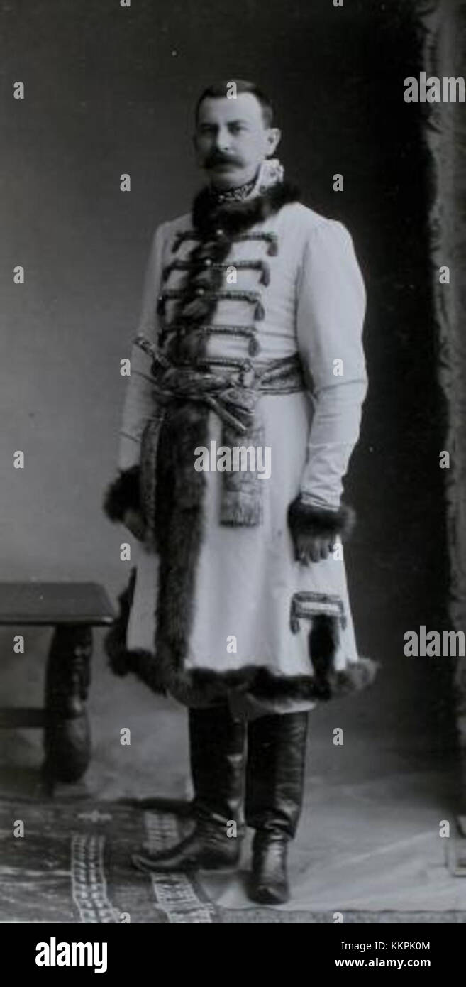 Prince Felix Yusupov, a prominent Russian aristocrat, is depicted at a ...