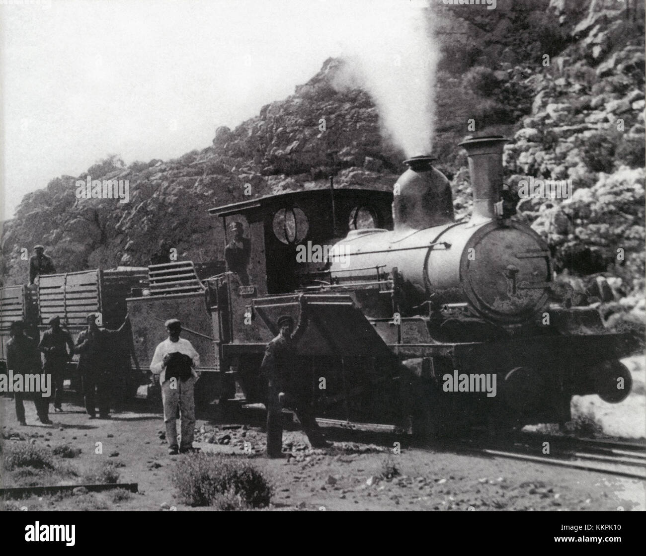 Photograph of Scotia Class 0-6-2 steam locomotive number 10, named ...