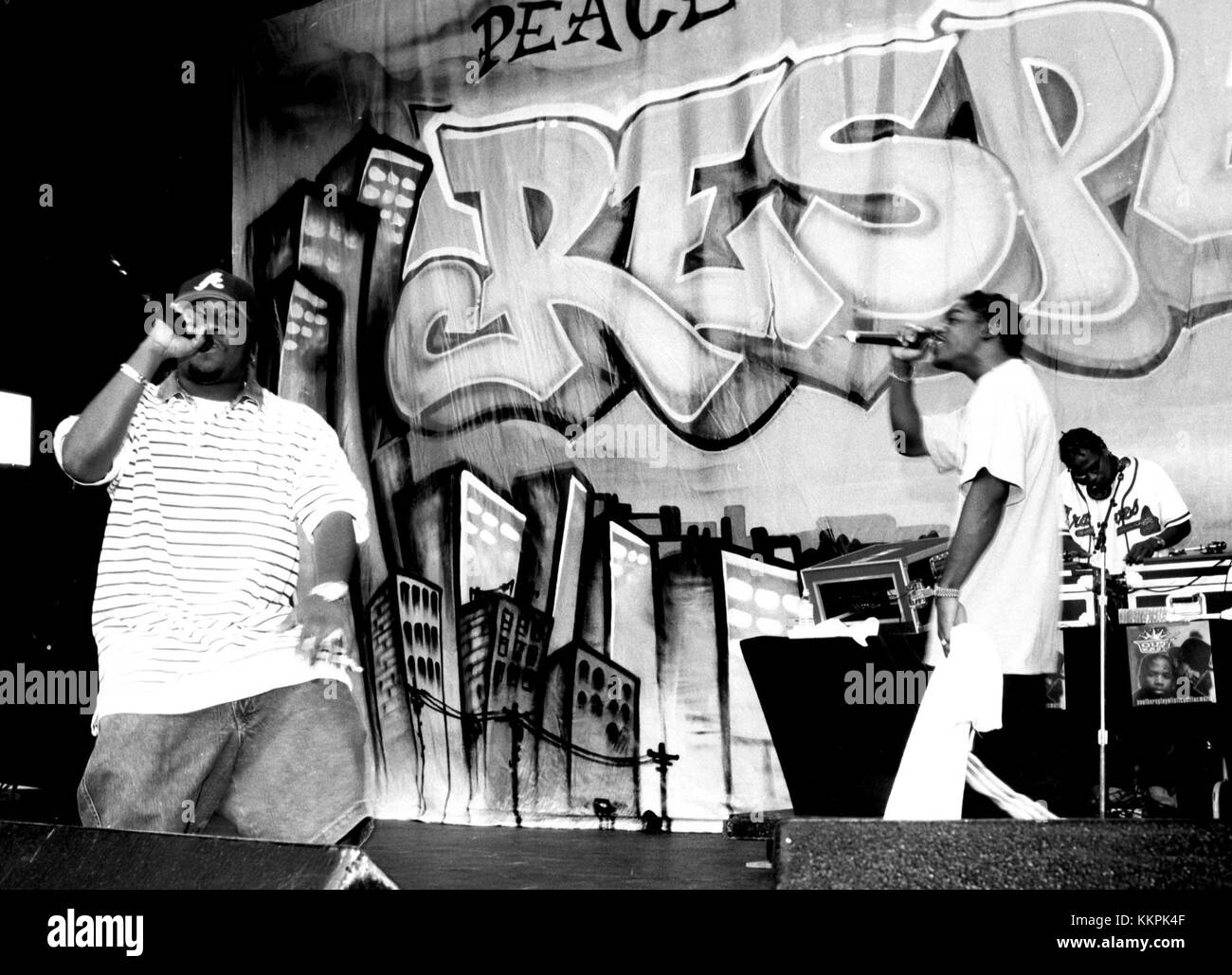 Outkast performing in San Fransisco, 1994. Credit: Pat Johnson ...