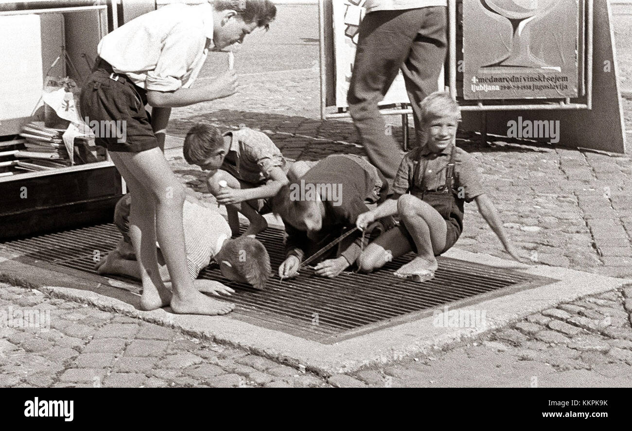 1958 children hi-res stock photography and images - Alamy