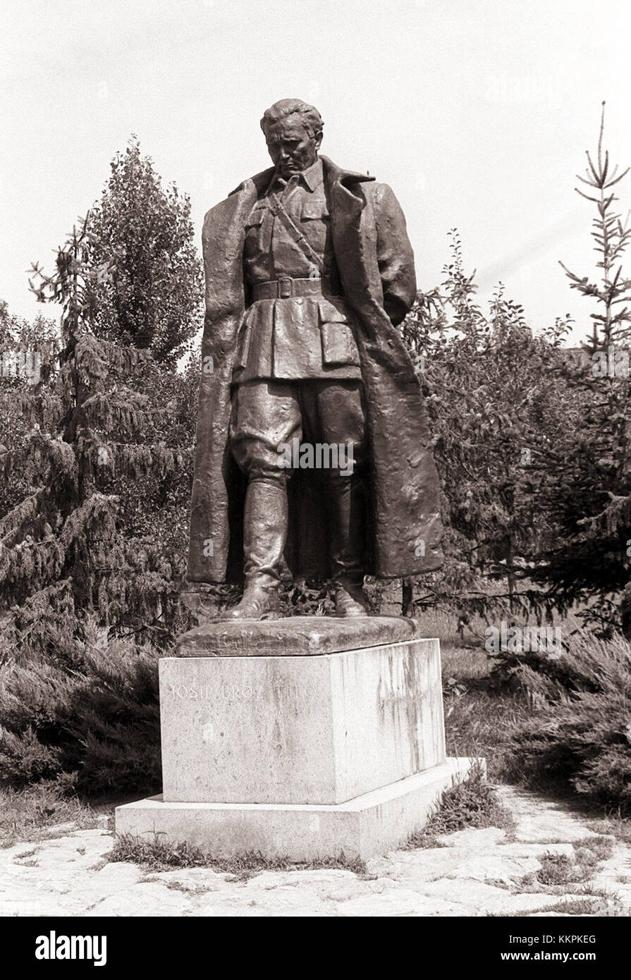 A photograph of Kip Josipa Broza Tita, located in Kumrovac, Croatia ...