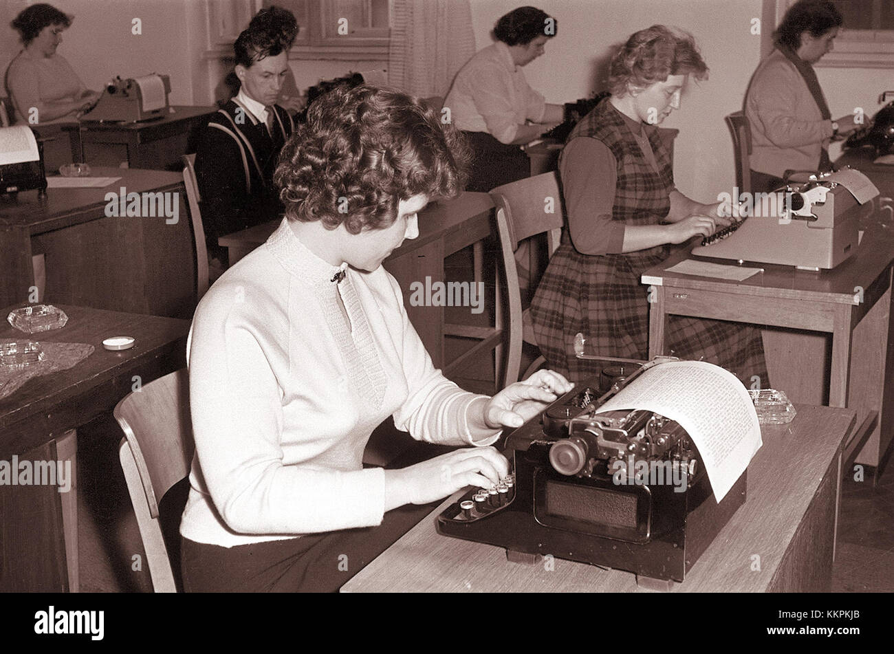 Typewriting competition hi-res stock photography and images - Alamy