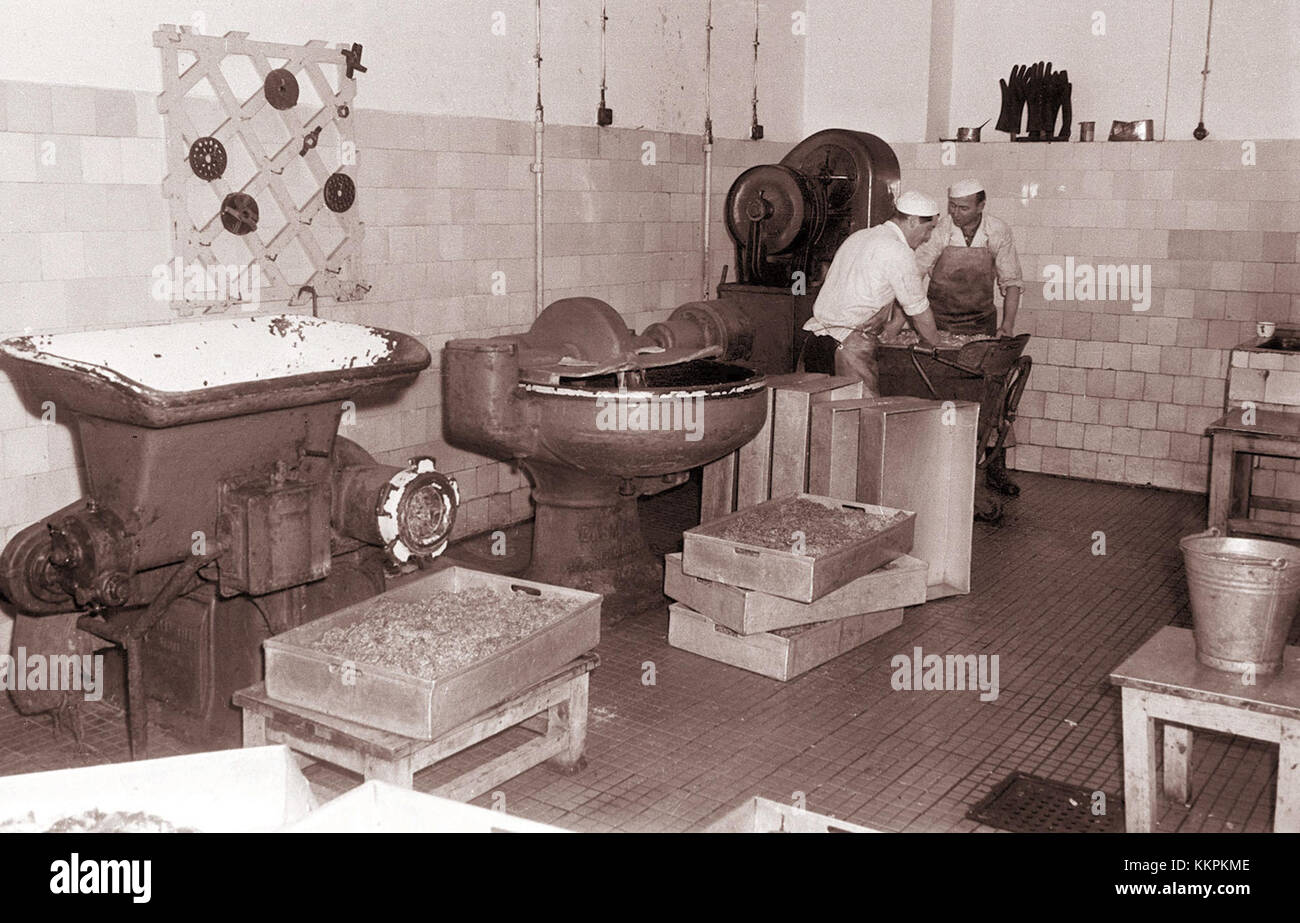 Tovarna mesnih izdelkov v Murski Soboti, a meat processing factory in ...
