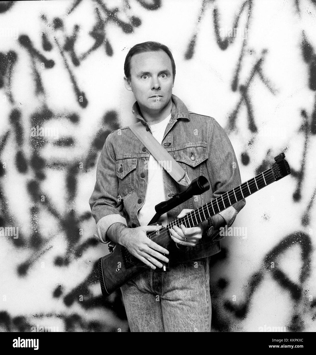 Legendary guitarist Ronnie Montrose photographed in San Francisco, CA ...