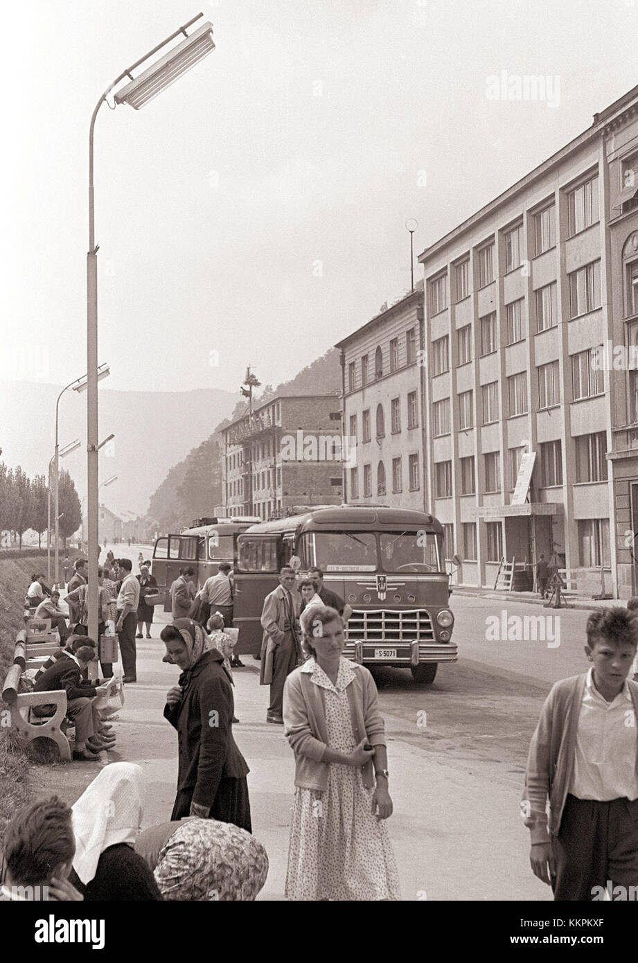 The bus station on XIV Division Street, built in the 1960s, is an ...