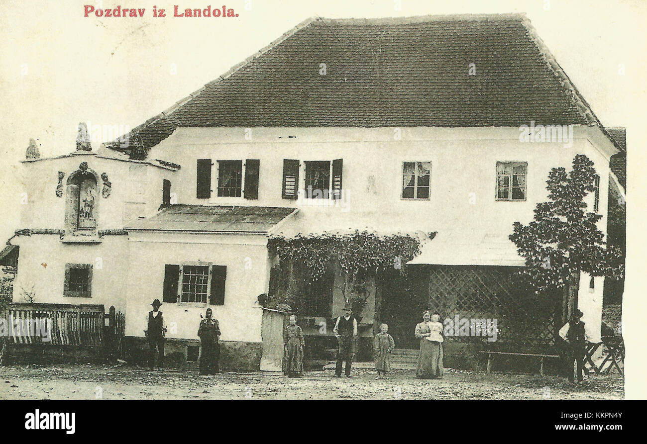 Razglednica Landola is a vintage postcard from the early 20th century ...
