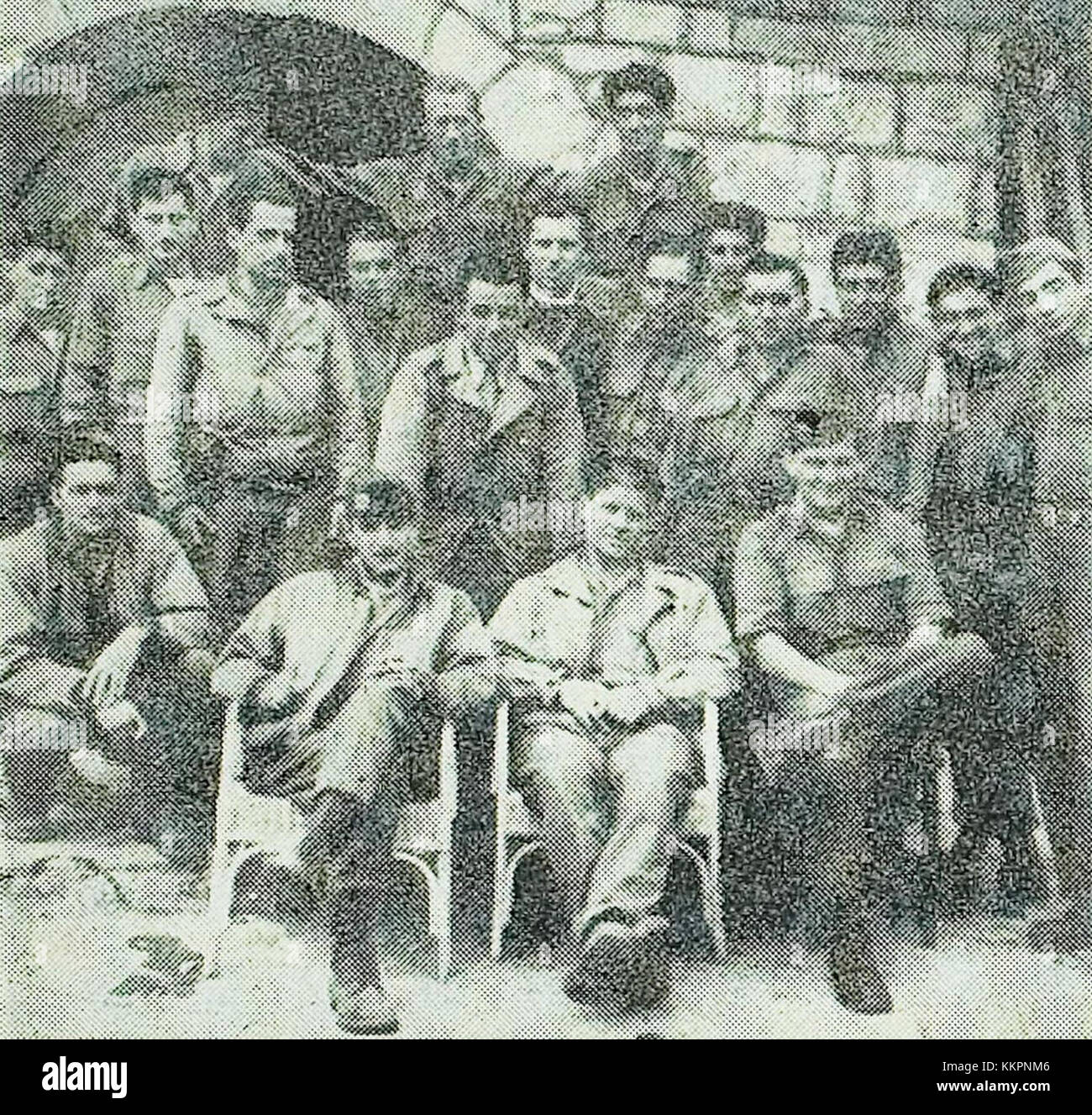 Anton Ukmar with his Italian comrades is a historical reference ...