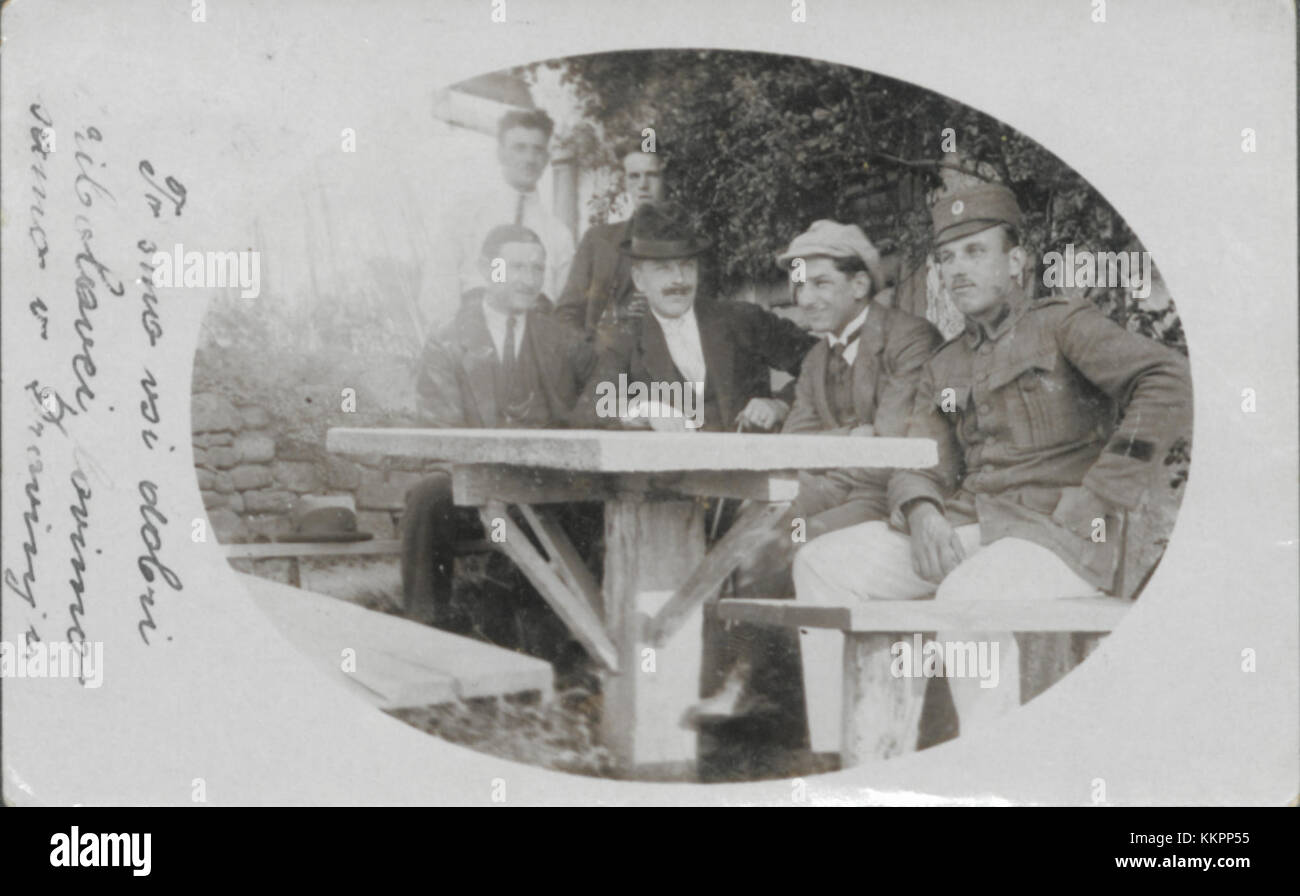 A historical postcard from Makol, dating back to 1922, depicting a ...