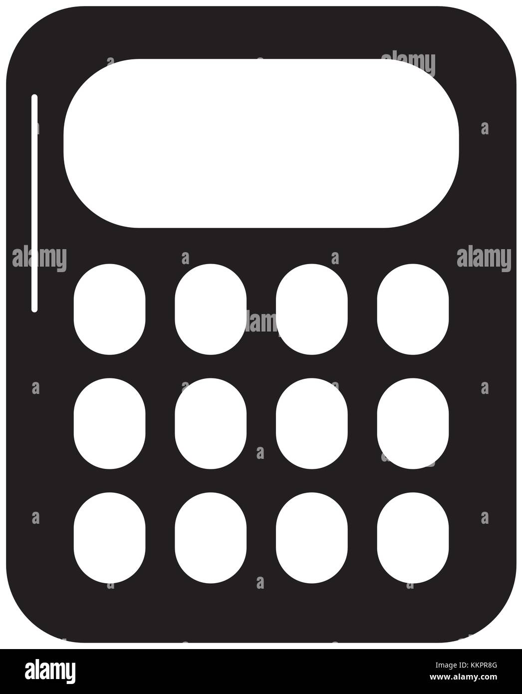 school calculator math count electronic Stock Vector Image & Art - Alamy