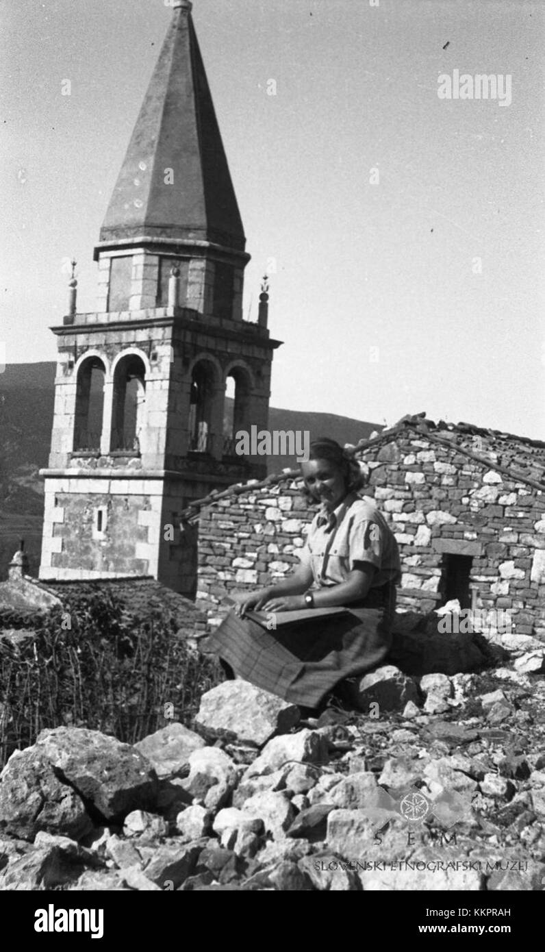 Tov. Slakova nad Ospsko cerkvijo is a location in Slovenia, depicted in ...