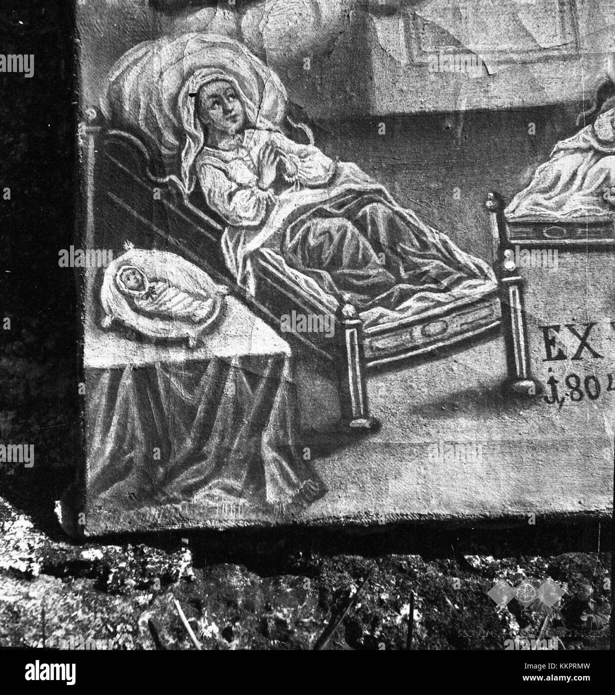 This artwork features the Ex Voto piece from 1804, depicting a ...