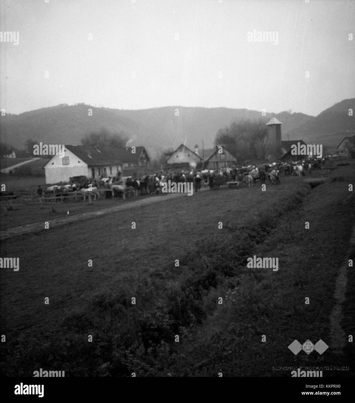 Sejem v Mokronogu, held in 1951, was an important agricultural and ...