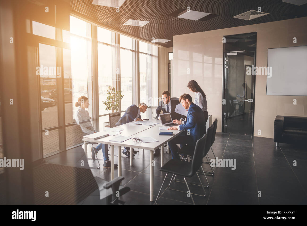 Business Team Empowerment Success Motivation Concept Stock Photo - Alamy