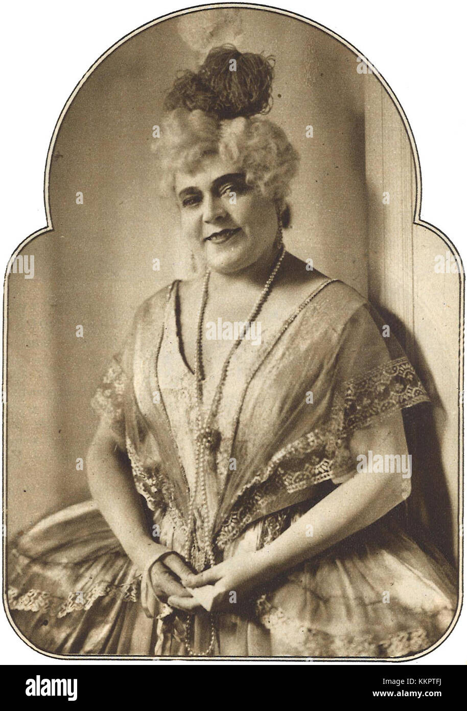 Emma Meissner featured in *Lilla kavaljeren*, a 1925 publication of ...