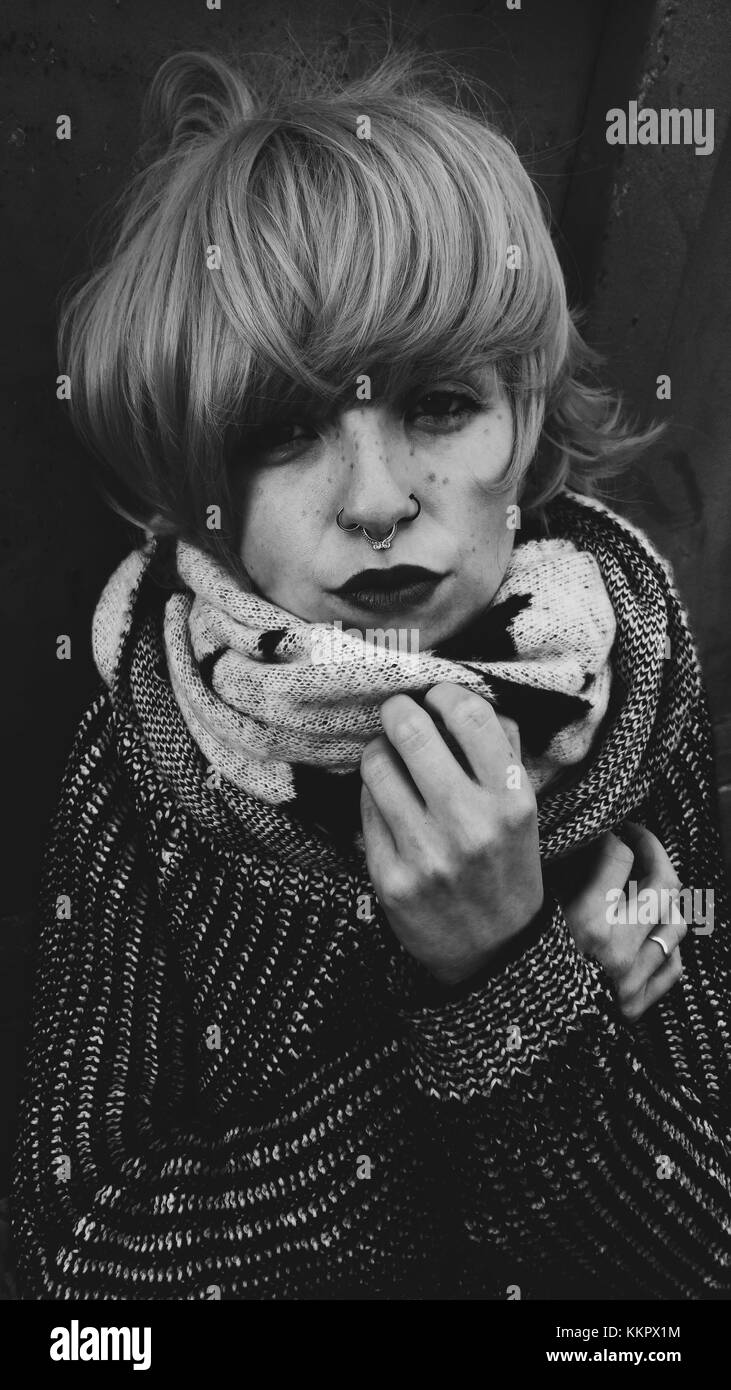 Redhead Teen Alternative Style High Resolution Stock Photography and ...