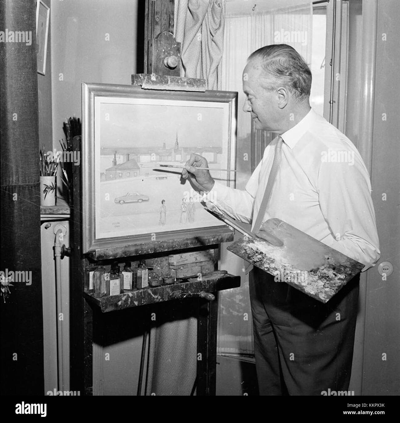 Modernism in portraiture Black and White Stock Photos & Images - Alamy