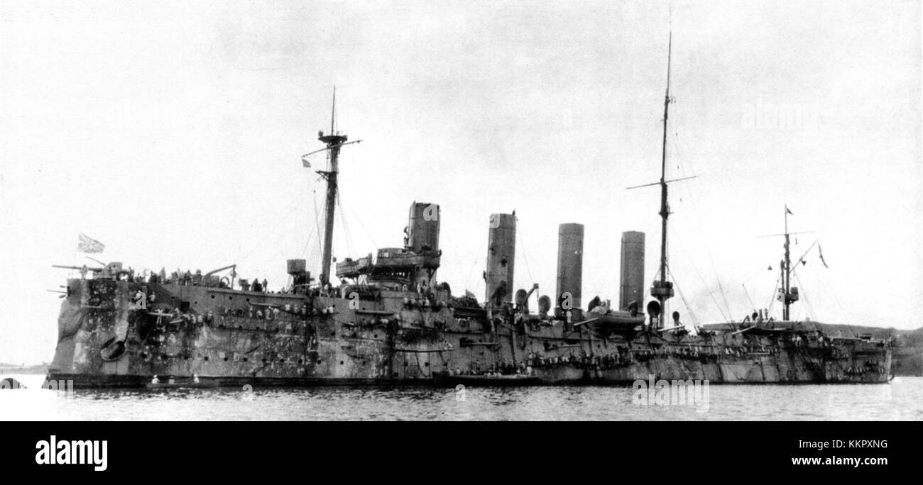 This image features the Russian steamship Rossiya, built in 1904 and ...