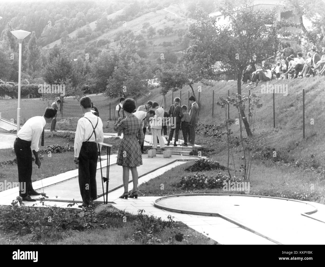 Old mini golf hi-res stock photography and images - Alamy