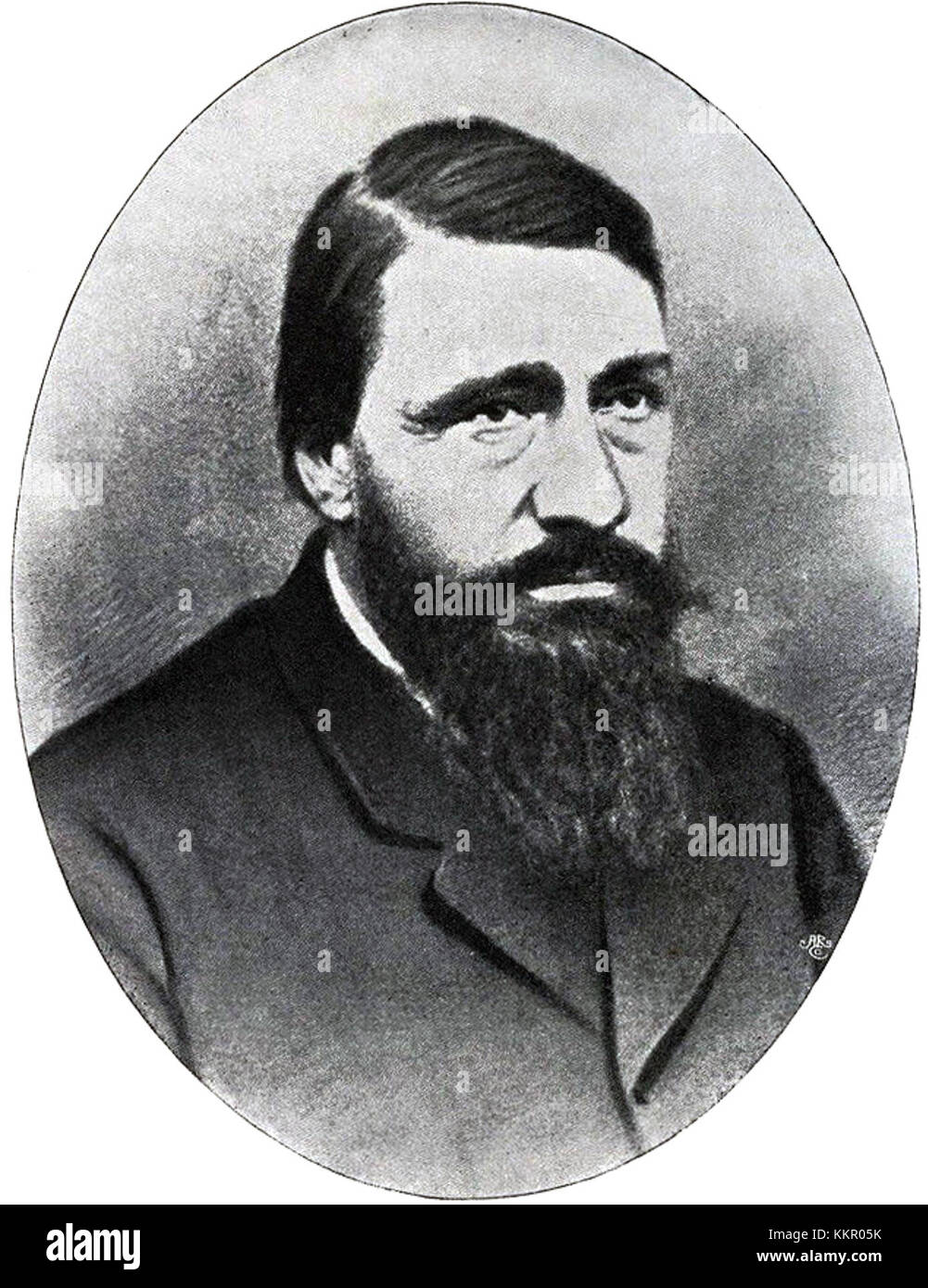 A historical image from around 1852 of Kruger, known for its ...