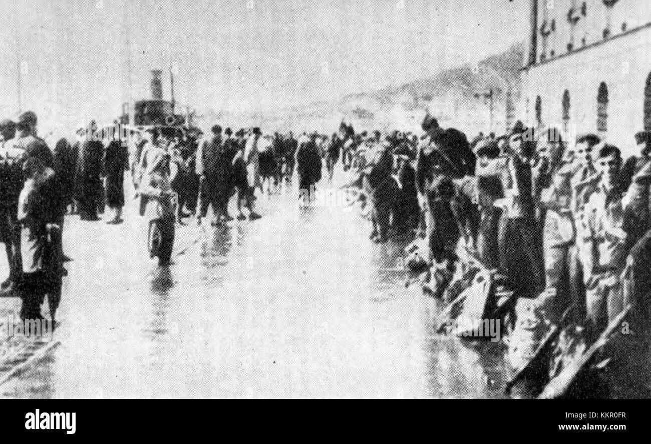 This image references the 4th Overseas Brigade in Split, Croatia ...