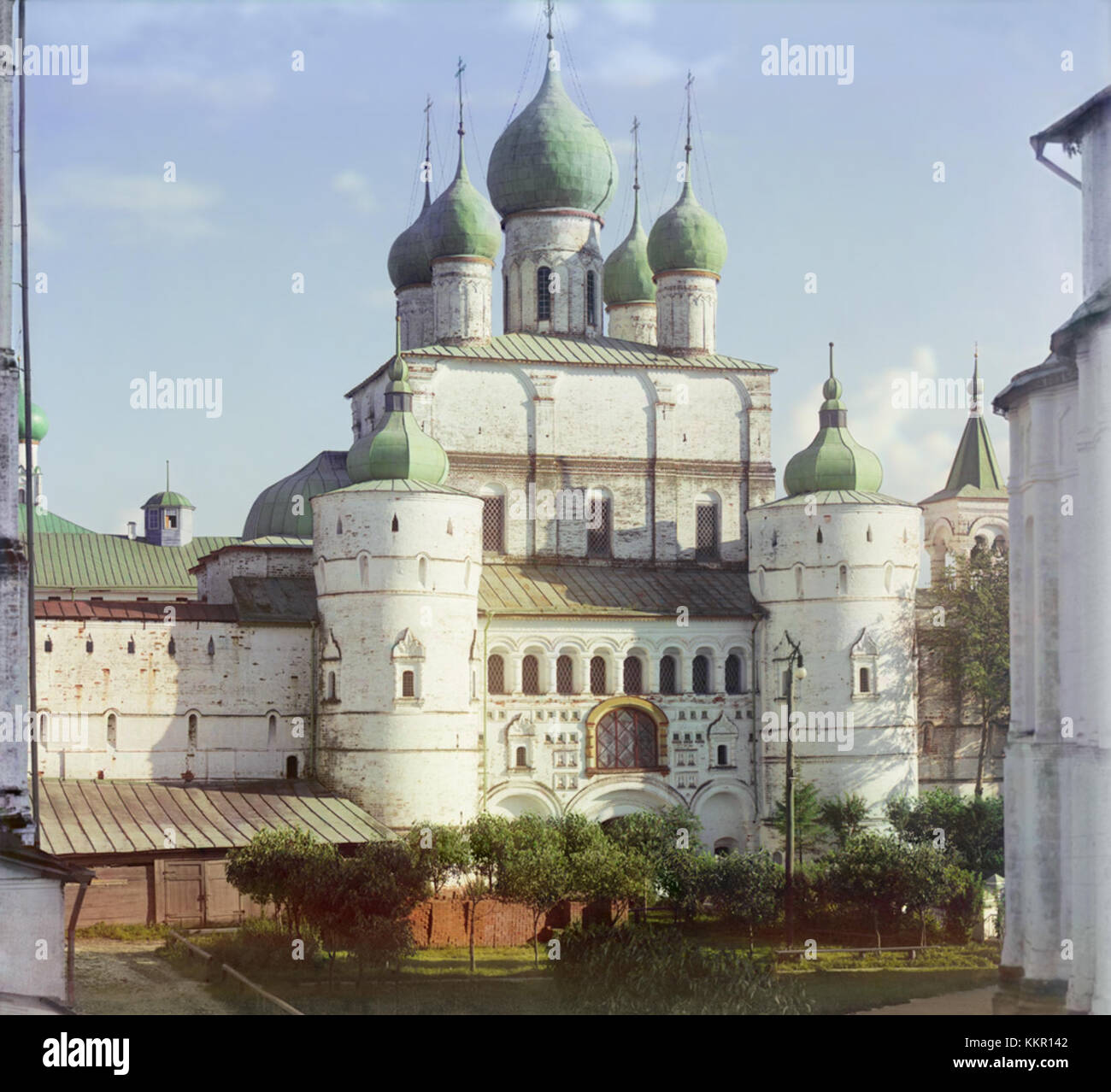 The Church of the Resurrection of Christ, located within the Rostov ...