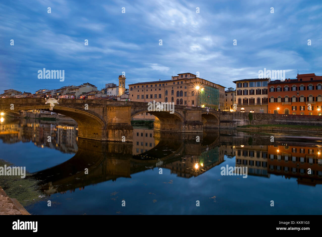 Florence at dusk hi-res stock photography and images - Alamy