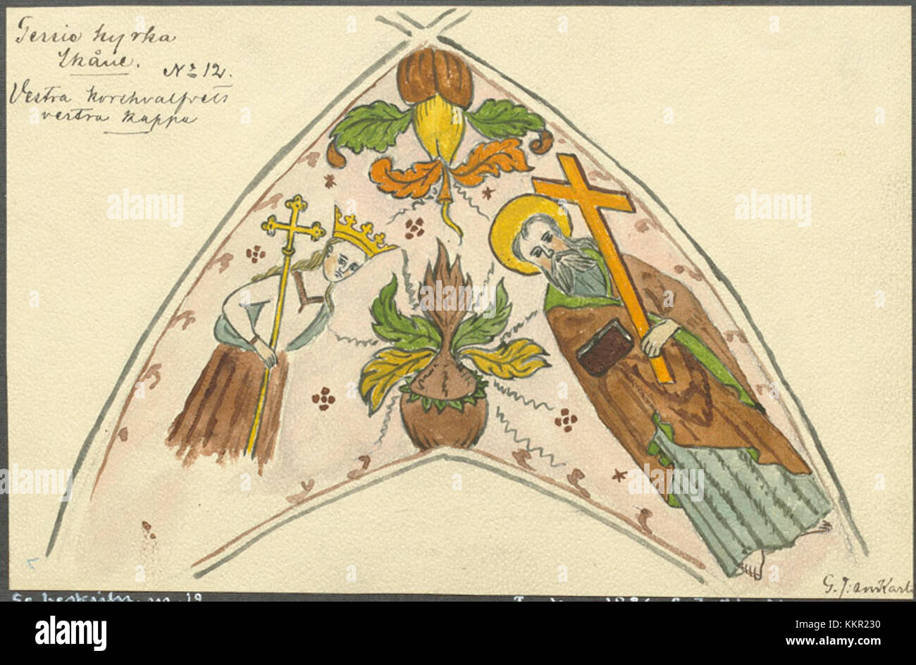 Gessie Church in Sweden is a historic site with notable architectural ...