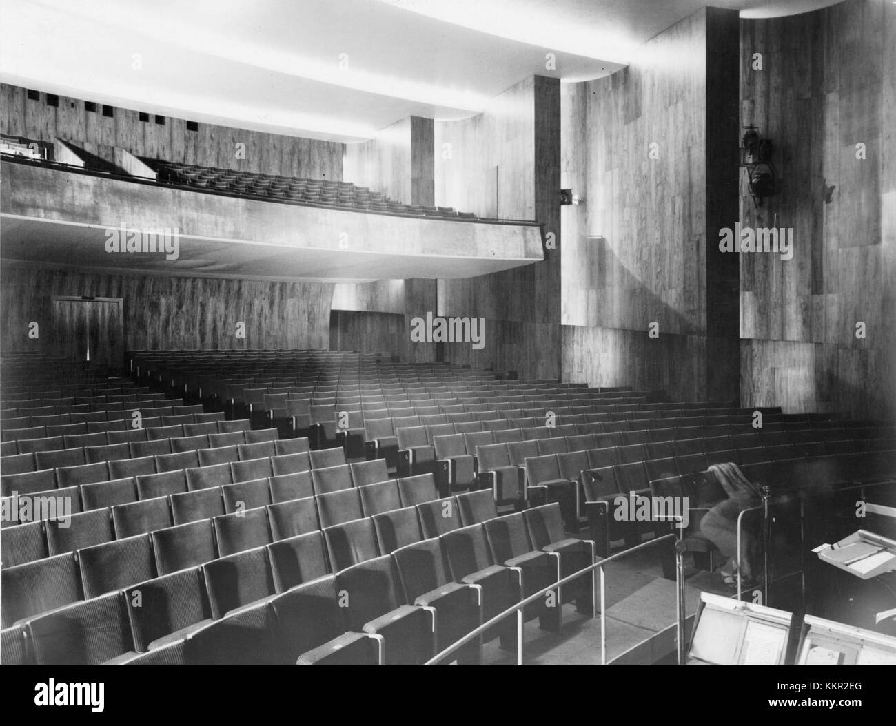 A photograph of Biografen Royal, a historic cinema in Sweden from 1937 ...