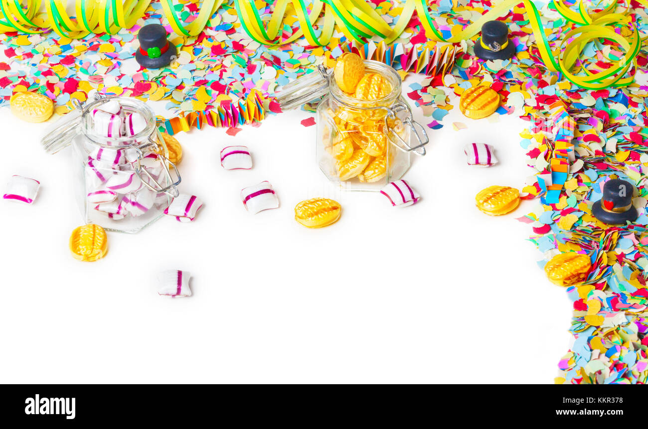 Sweets, confetti, party Stock Photo - Alamy
