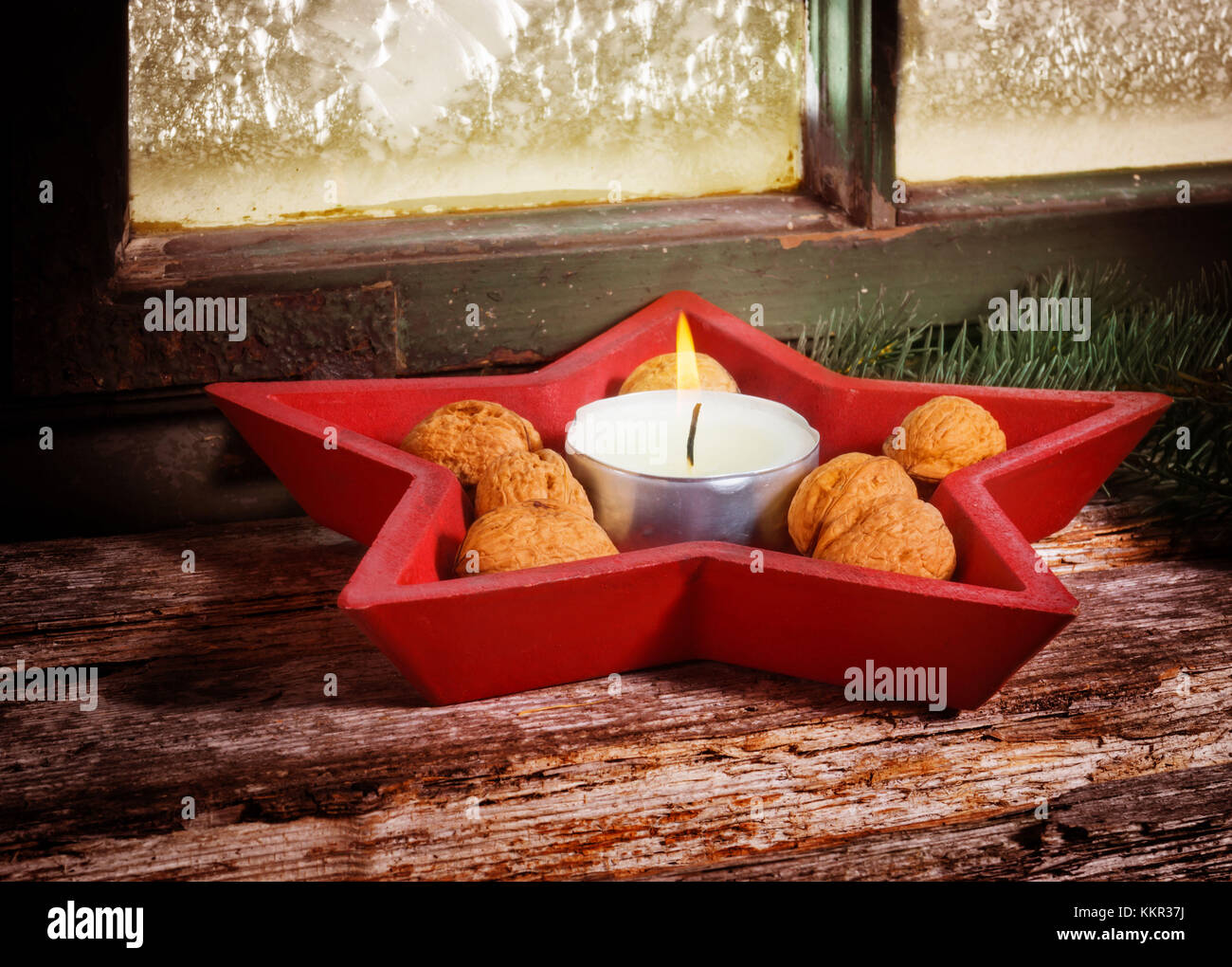 Decoration to the yule tide Stock Photo - Alamy