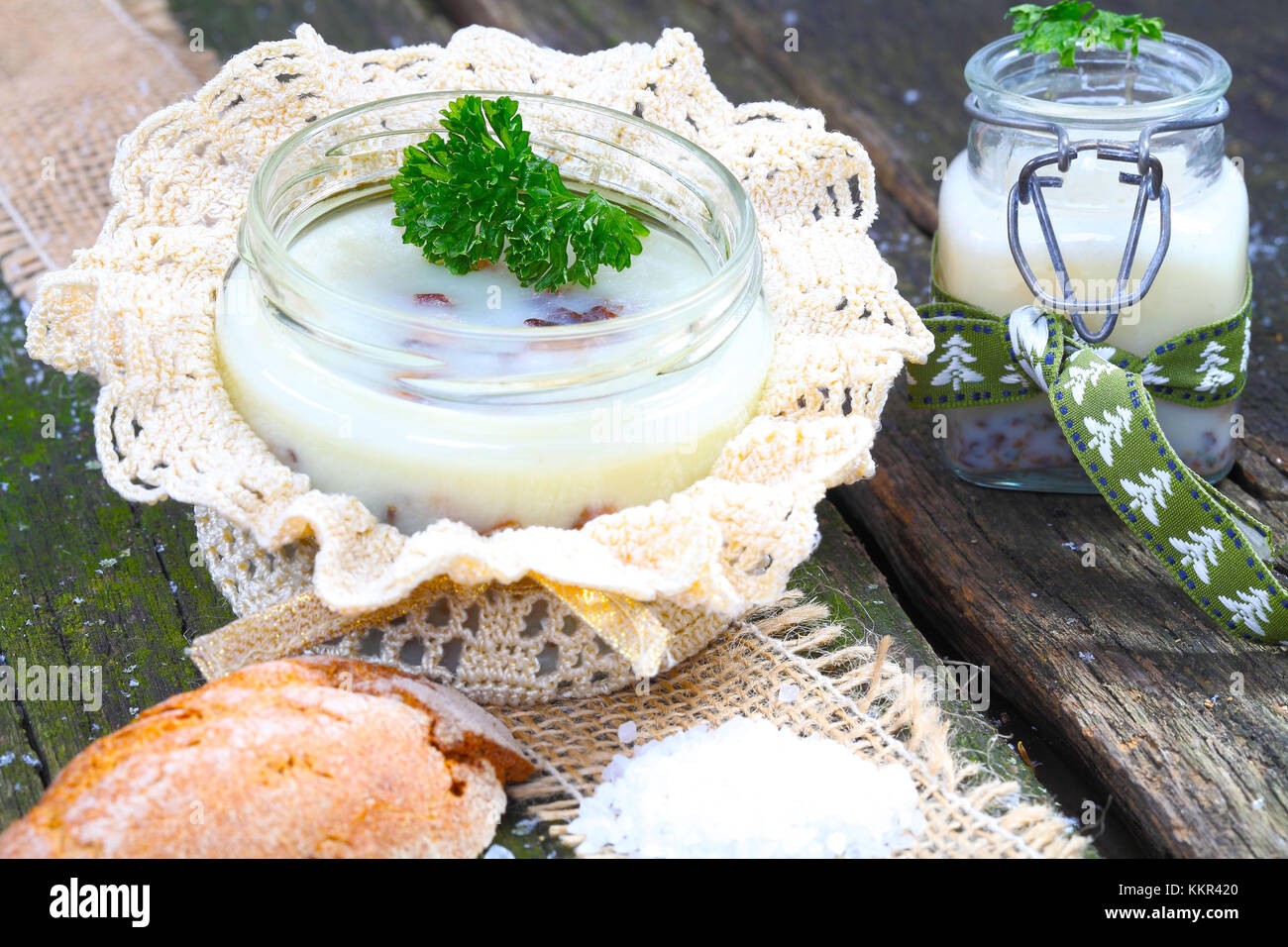 Fat and salt hi-res stock photography and images - Alamy