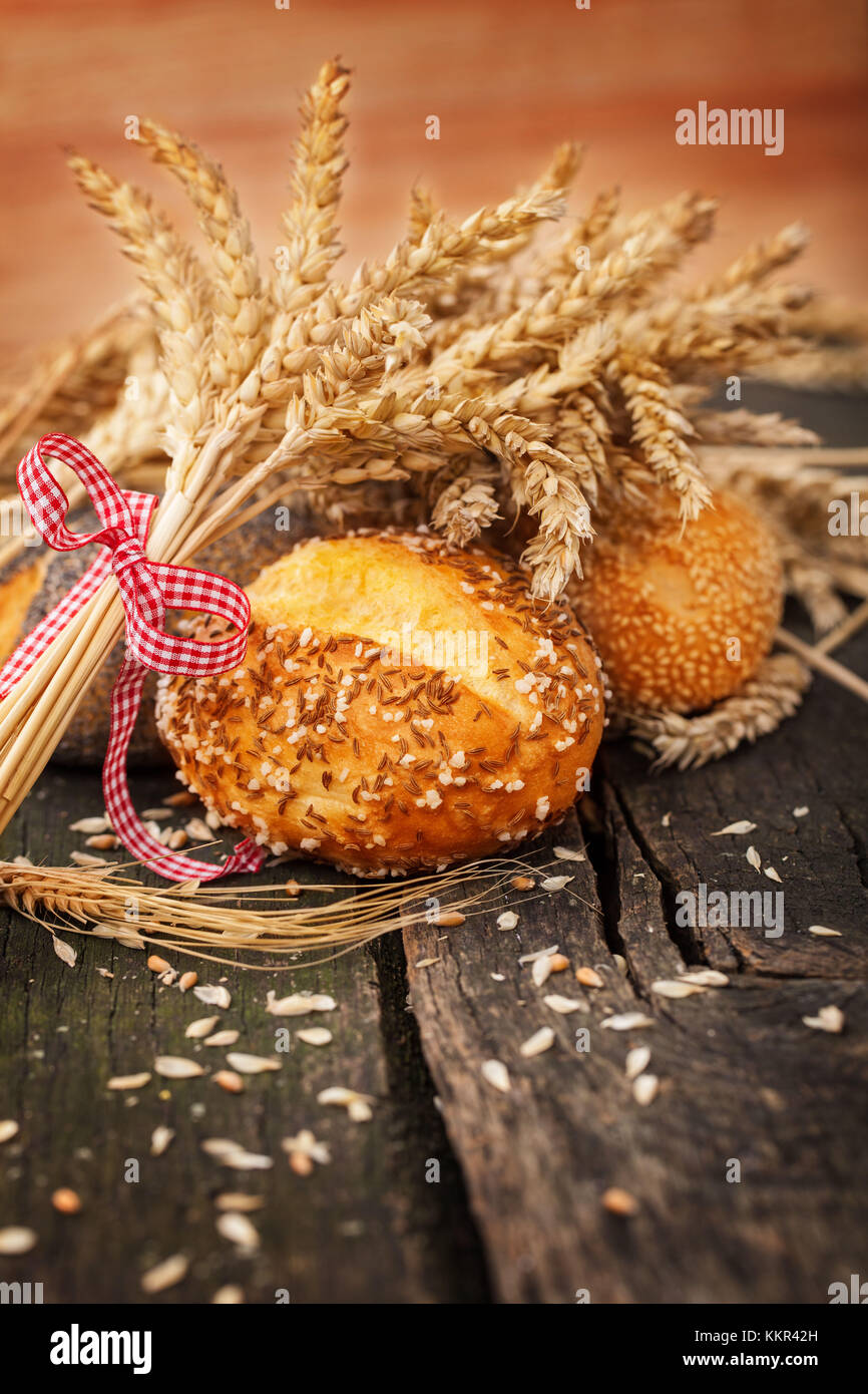 Fresh bread rolls Stock Photo - Alamy
