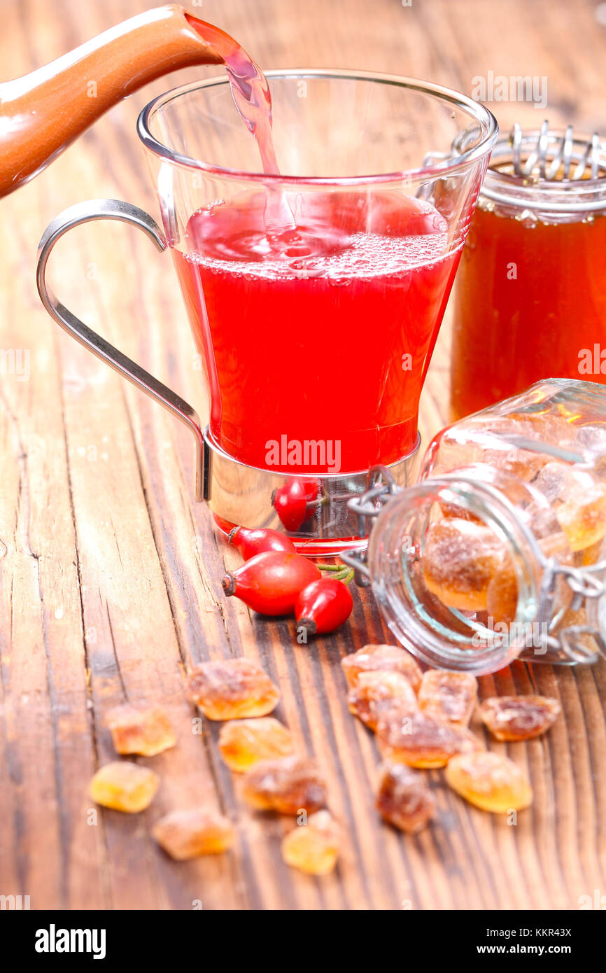 Rose hip tea hi-res stock photography and images - Alamy