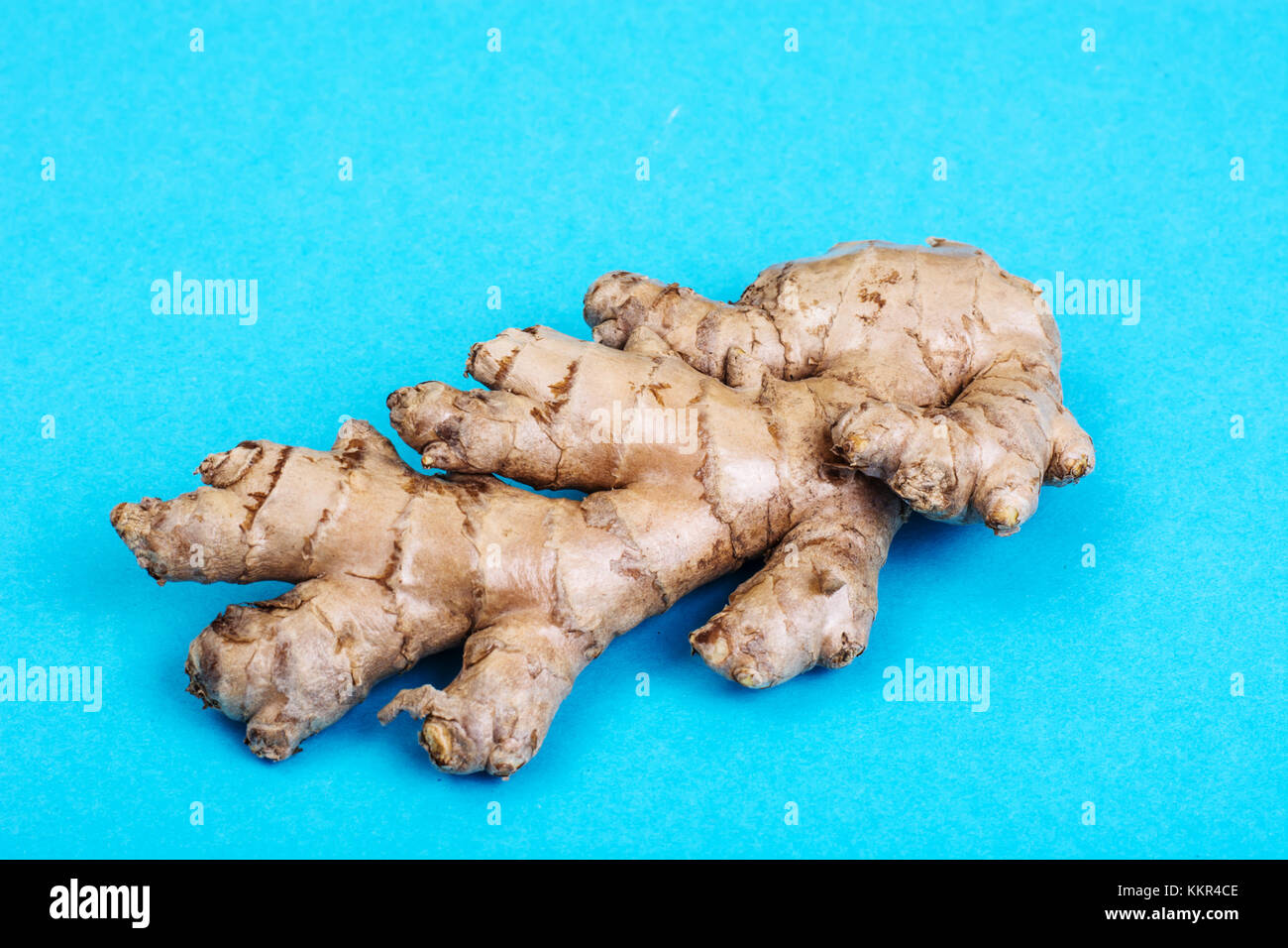 Oriental spices-the root of ginger Stock Photo - Alamy