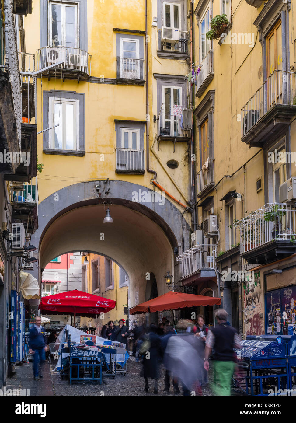 Centro Storico of Naples Stock Photo - Alamy