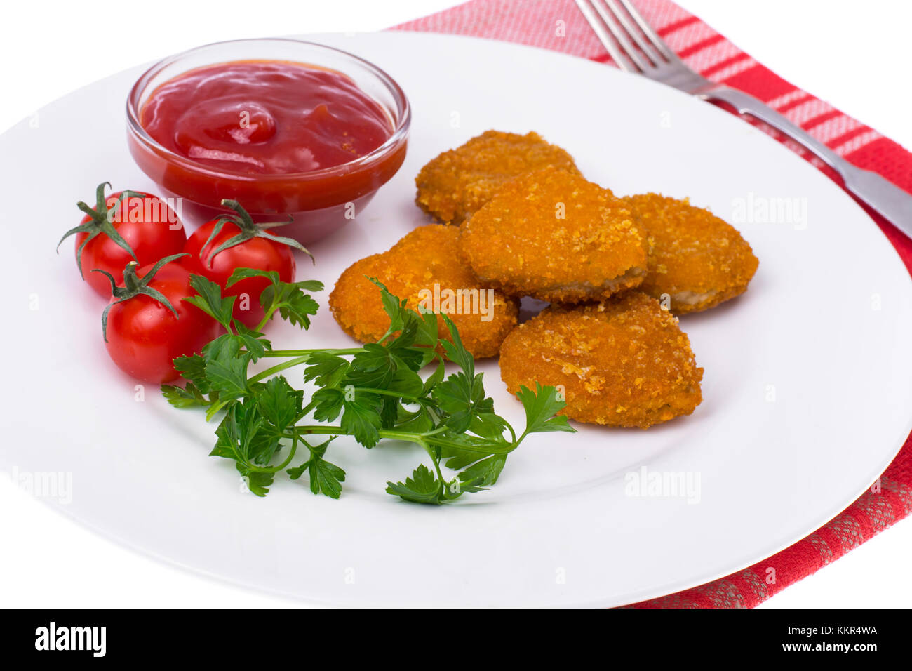 Nuggets hearts to Valentine Day Stock Photo - Alamy