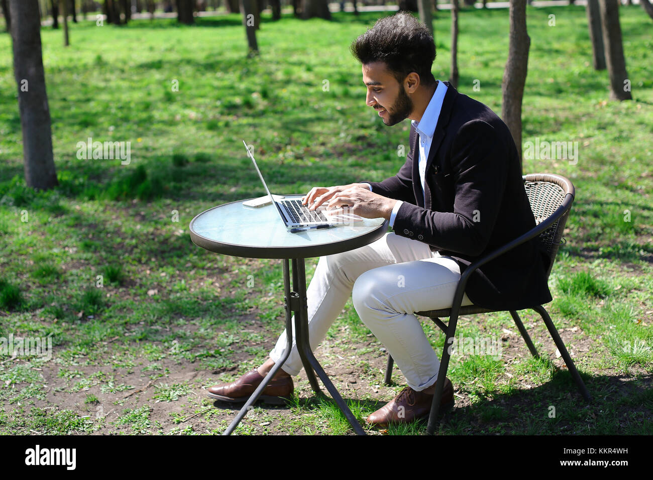 Black male actor on television hi-res stock photography and images - Alamy