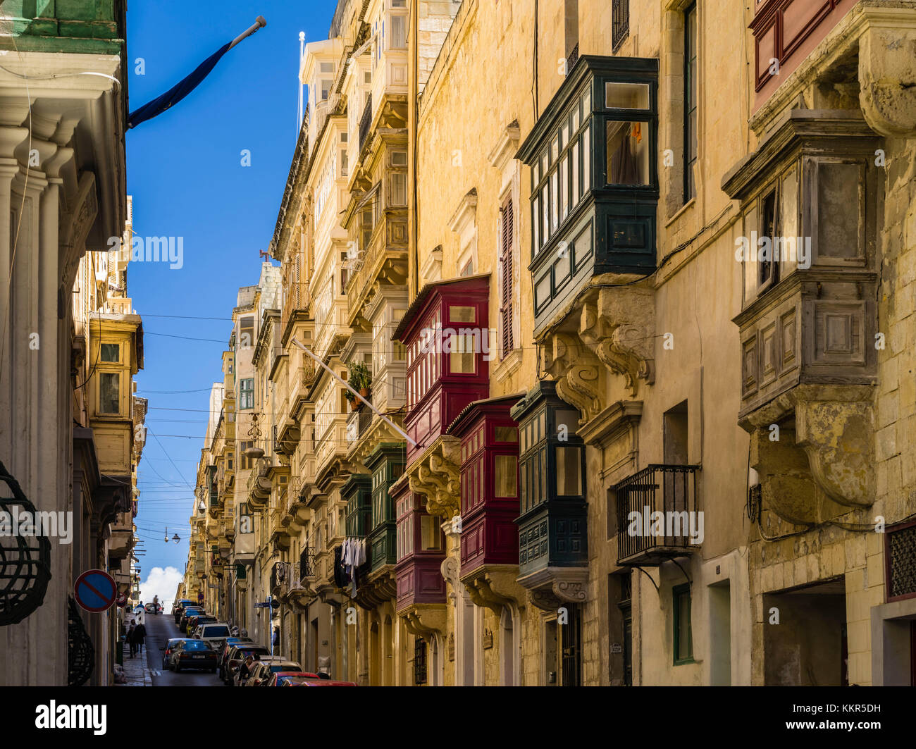 Old town valletta hi-res stock photography and images - Alamy