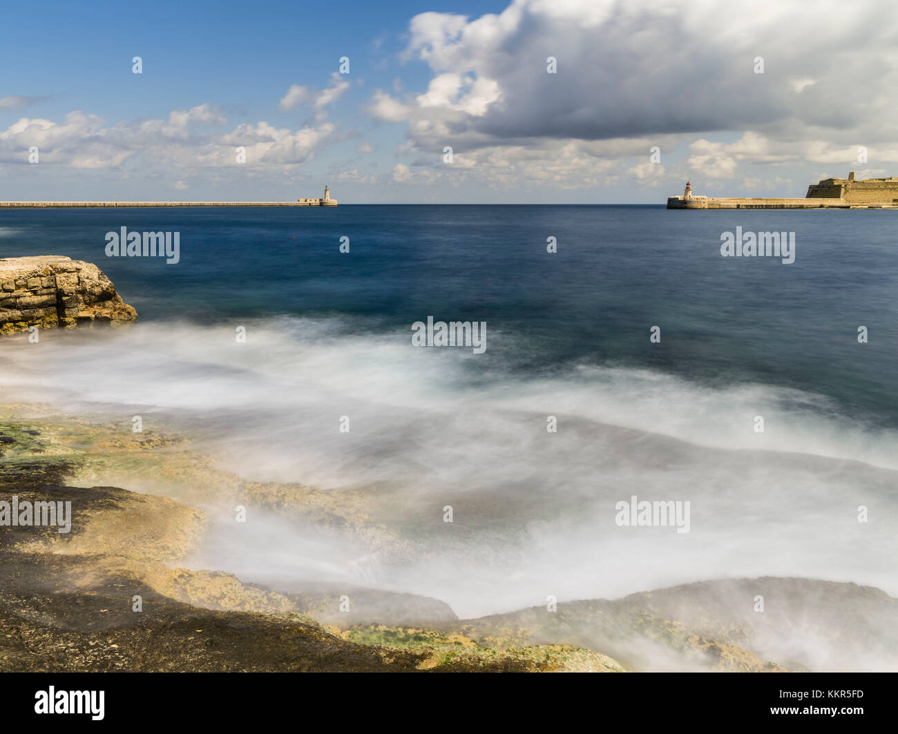 Valletta port entrance hi-res stock photography and images - Alamy